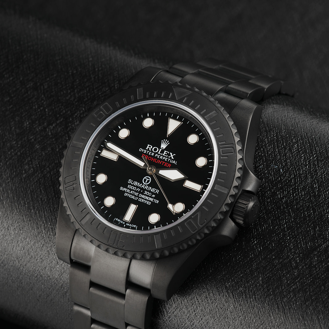 Rolex Pro Hunter Submariner Black